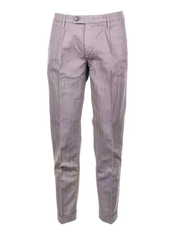 RE-HASH Pleated Trousers - Grey