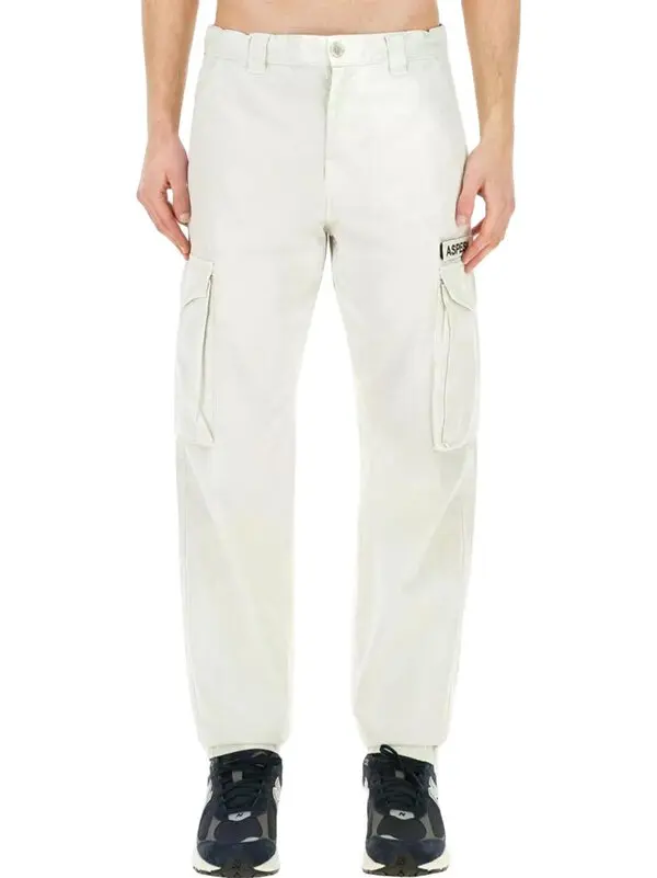 Aspesi Cargo Pocket Trousers - Neutrals