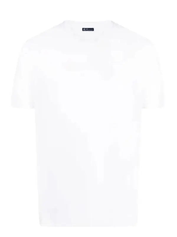 FINAMORE 1925 Positano Crew-neck T-shirt - White