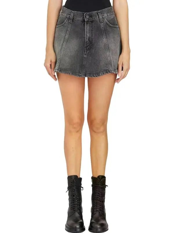 HAIKURE Margaux Short Skirt - Grey