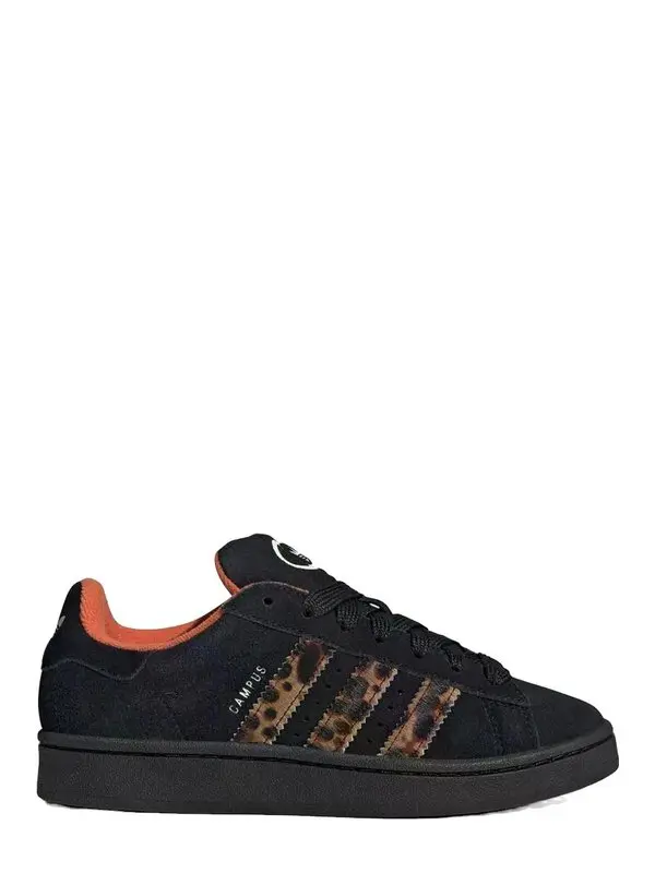 Adidas Campus 00s Leopard Striped Sneakers - Black