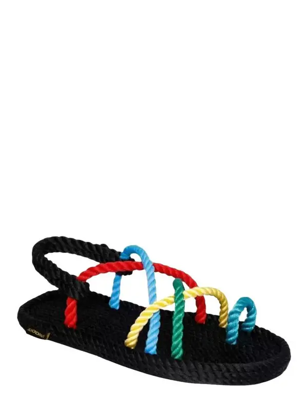 BOHONOMAD Ibiza Multi Rope Sandals - Black