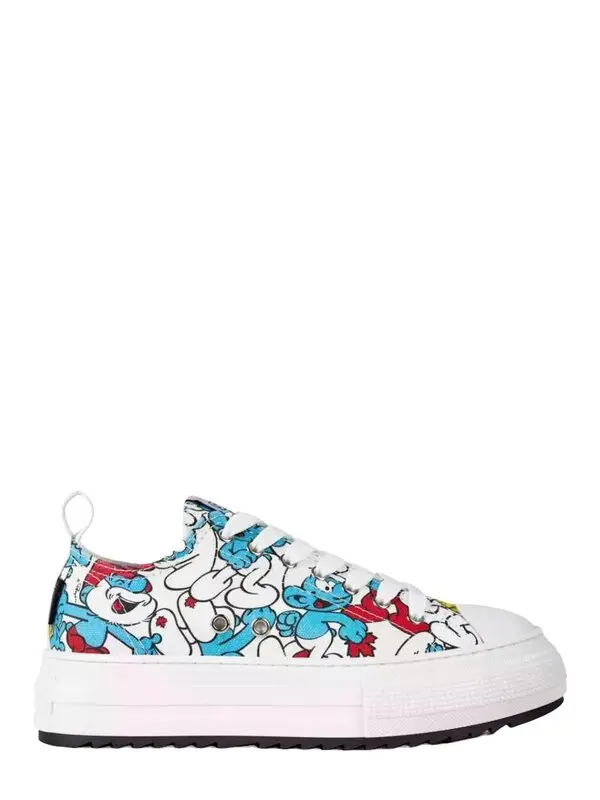 Dsquared2 X Smurfs Low-top Sneakers - White