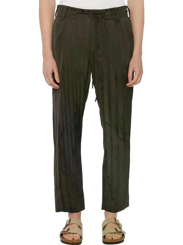 Andrea Ya'aqov Striped Trousers - Grey