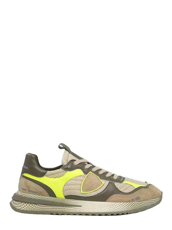Philippe Model Olympique Panelled Sneakers - Neutrals