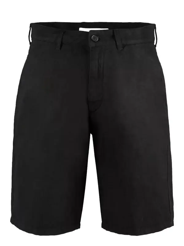 DEPARTMENT 5 Belt-loop Pocket Shorts - Black