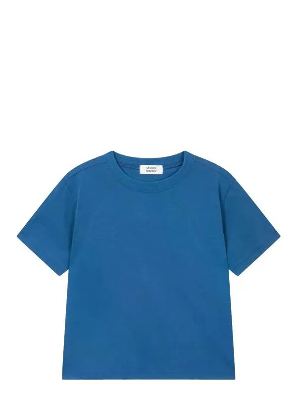 STUDIO TOMBOY Back Print T-shirt - Blue