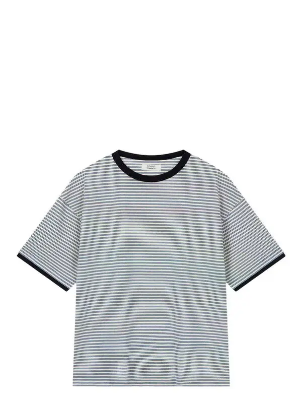 STUDIO TOMBOY Striped T-shirt - White