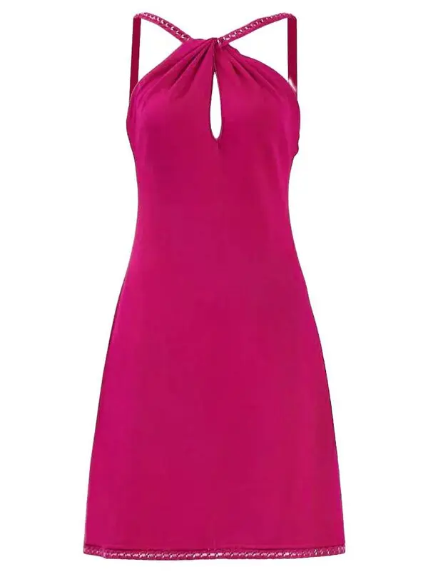 Tadashi Shoji Lore Embellished Mini Dress - Pink