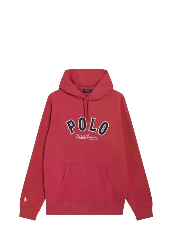 Polo Ralph Lauren Logo Hoodie - Red