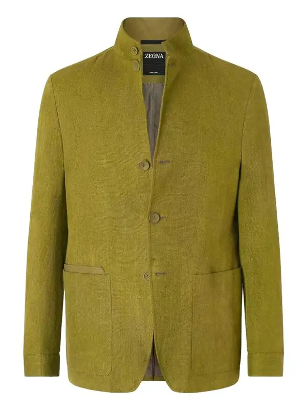 Zegna Oasi Lino Jacket - Green