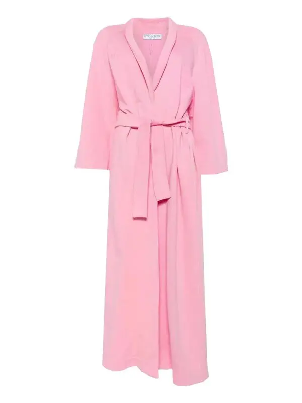 ROWEN ROSE Belted Coat - Pink