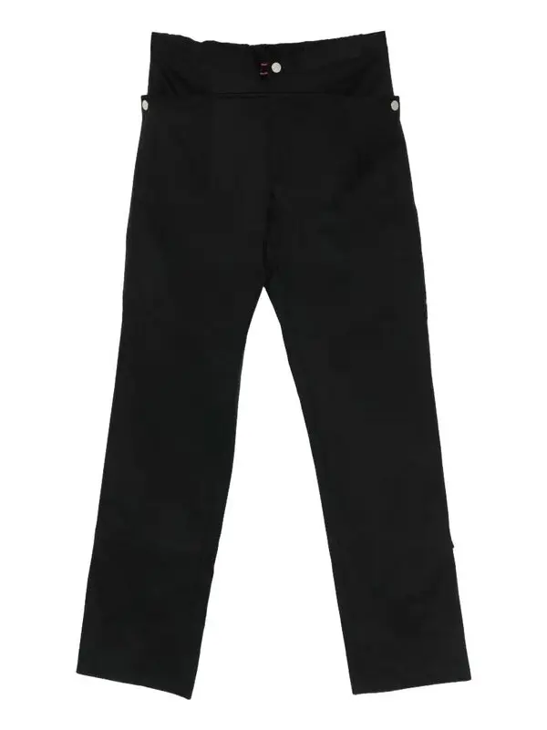 Versace 2000s Straight Trousers - Black