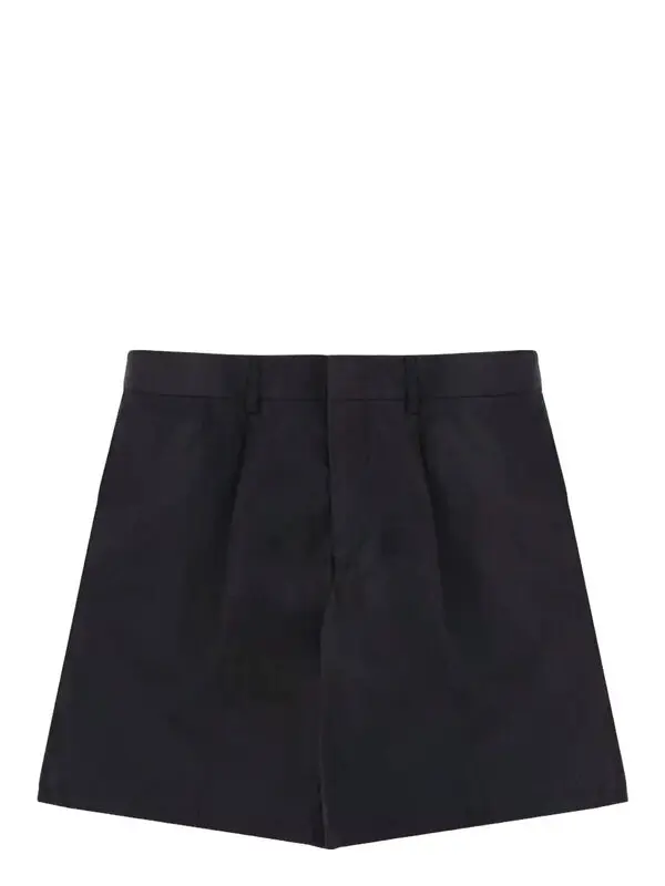 Emporio Armani Pleated Shorts - Blue