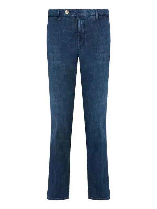 SLOWEAR Buttoned Trousers - Blue