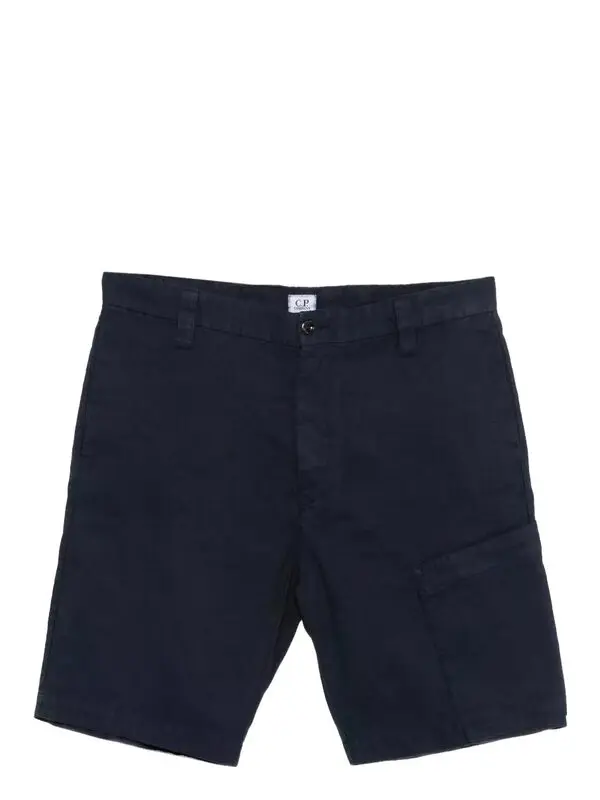 C.P. COMPANY Button Cargo Shorts - Blue