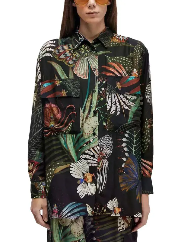 OSKLEN Printed Shirt - Black