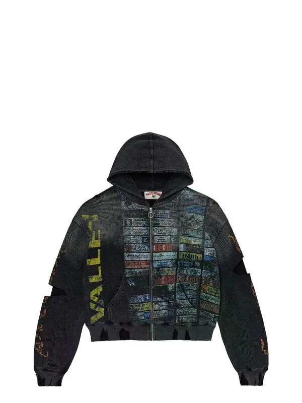 VALE FOREVER Forever Glitch Hoodie - Grey