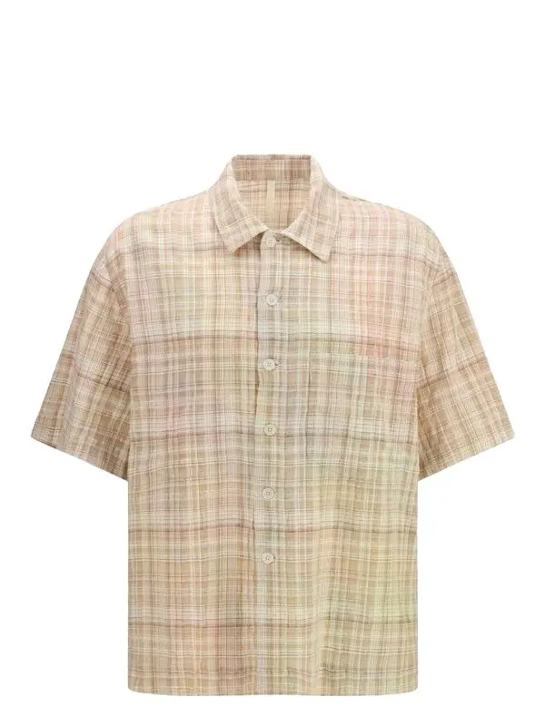 SUNFLOWER Adam Check Shirt - Neutrals