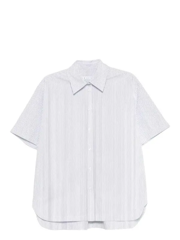 MANUEL RITZ Striped Shirt - White
