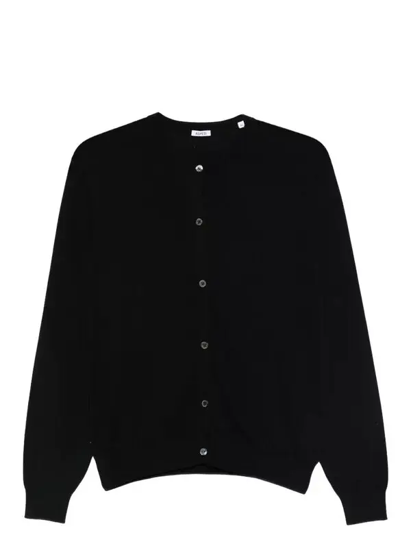 Aspesi Buttoned Cardigan - Black