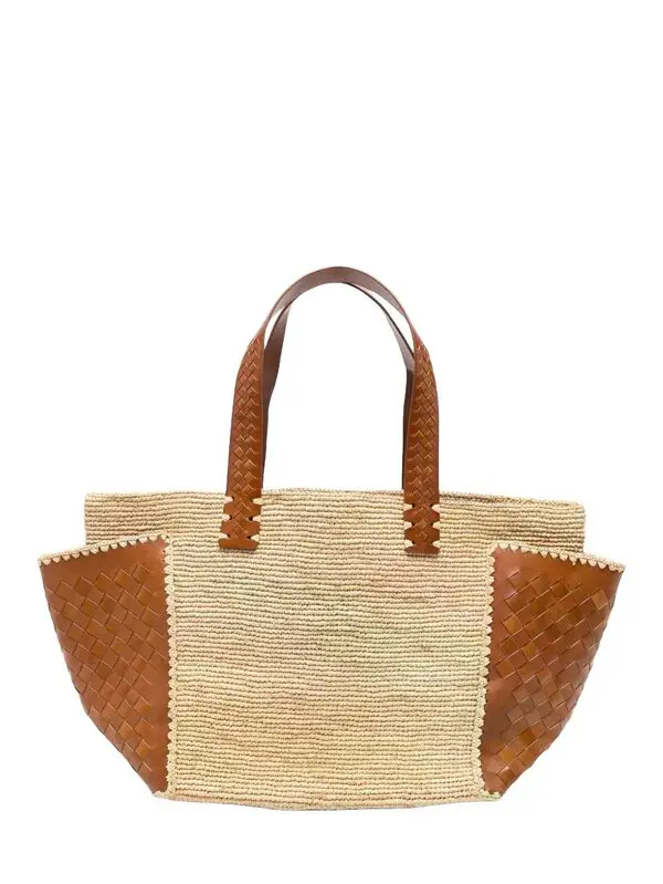 Dragon Diffusion X Sovani Woven Tote - Neutrals
