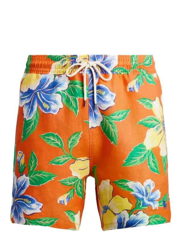 Polo Ralph Lauren Traveller Swim Shorts - Orange