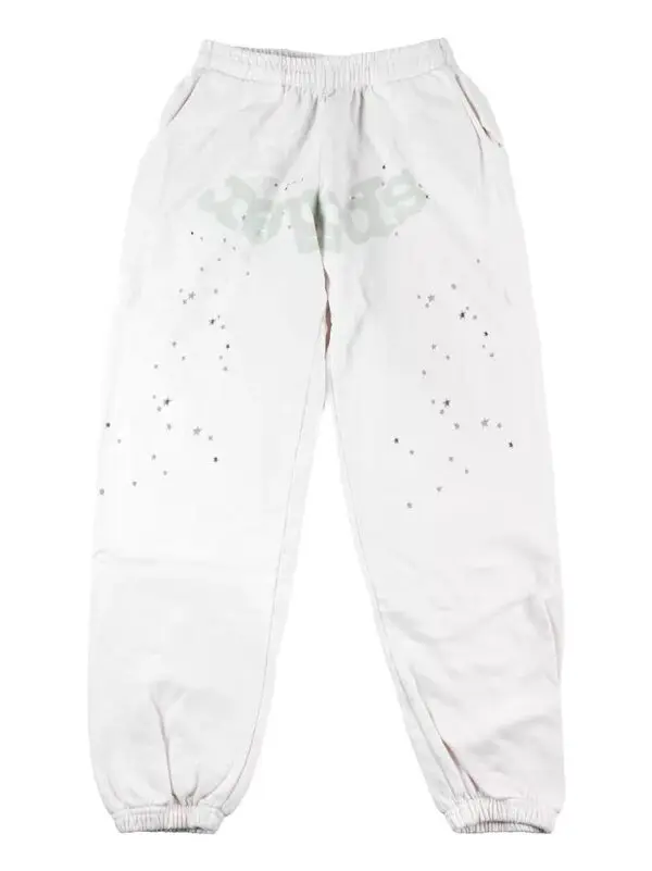 SP5DER Adult Eggshell Track Pants - White