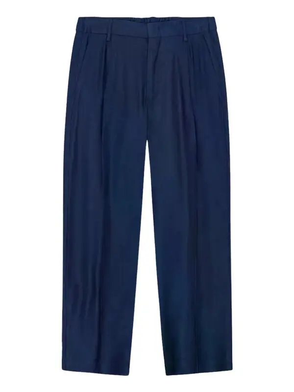 Nn07 Kay Pleated Trousers - Blue