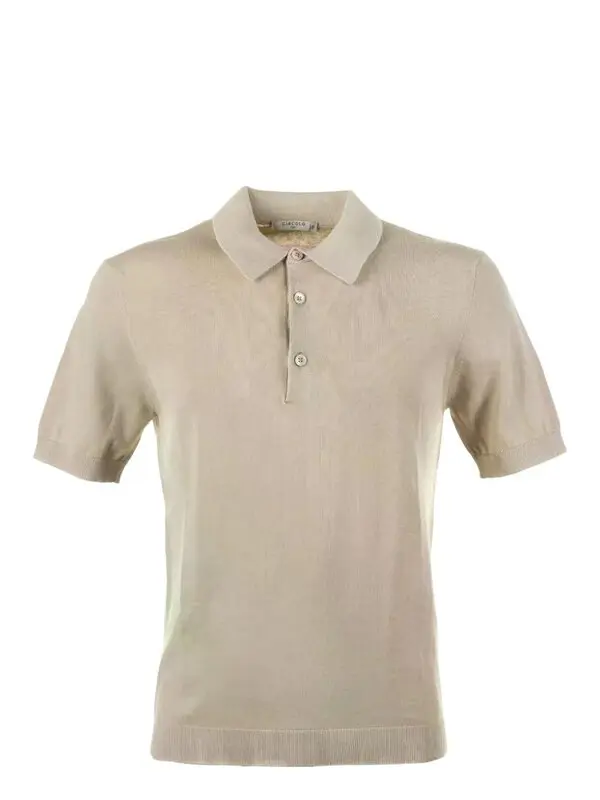 CIRCOLO 1901 Short-sleeved Polo Shirt - Neutrals