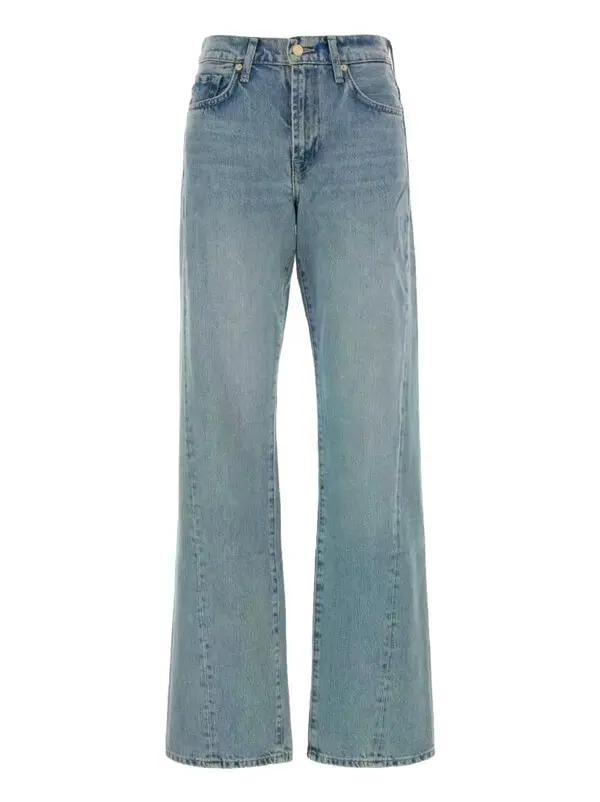 SEVEN Five-pocket Wide-leg Jeans - Blue