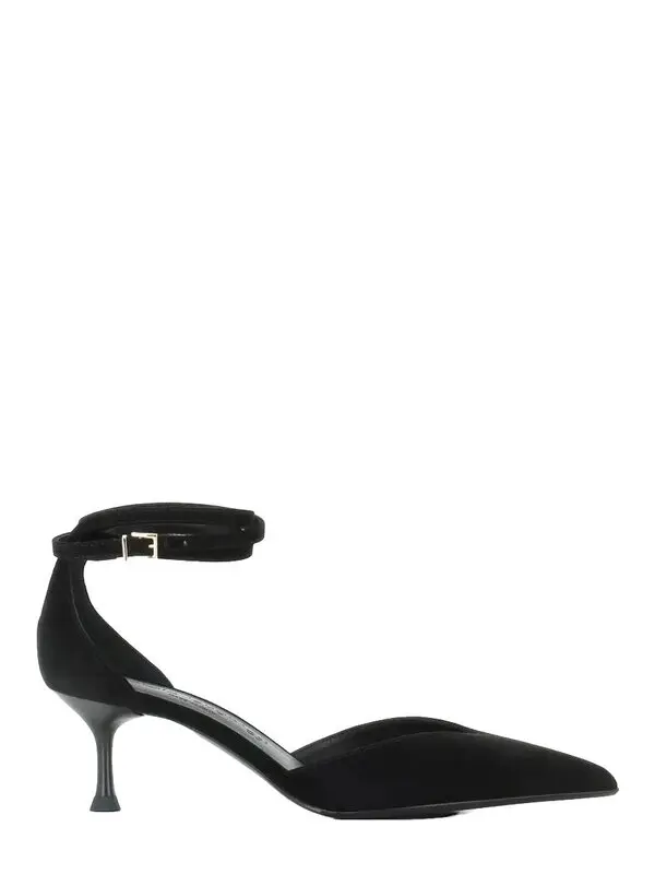 SERGIO LEVANTESI Camelia Ankle-strap Pumps - Black