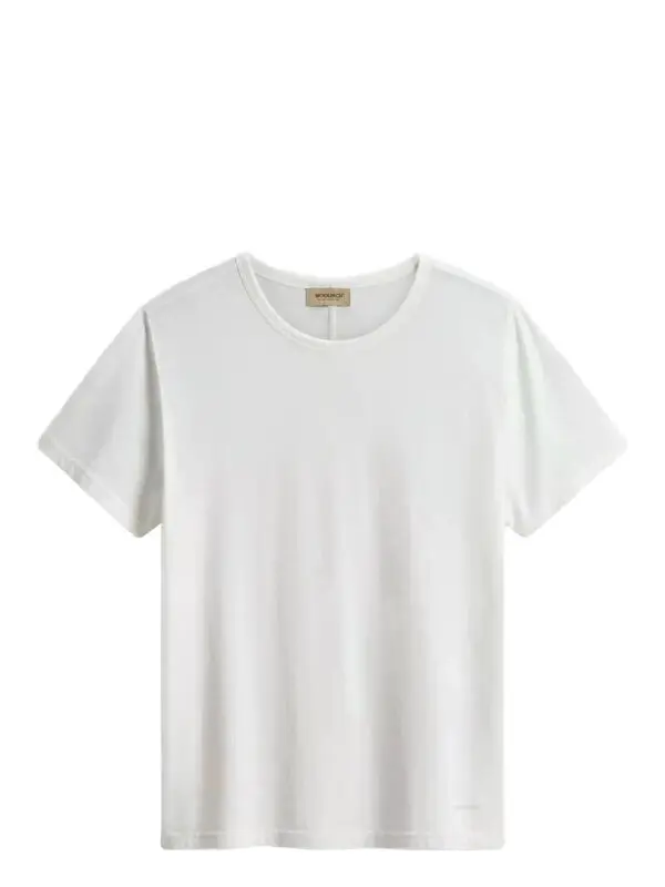 Woolrich Logo Printed T-shirt - White