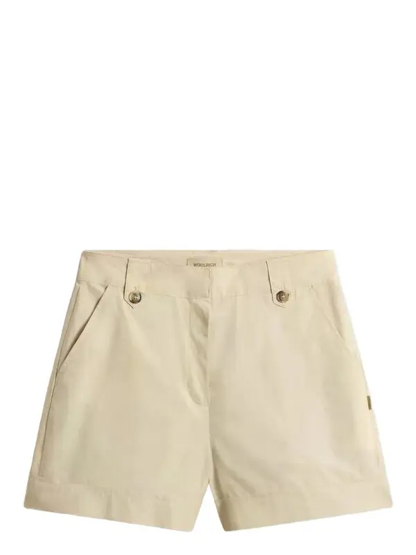 Woolrich Belt Loops Shorts - Neutrals