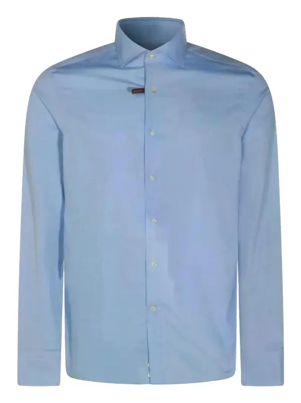 Canali Collared Shirt - Blue