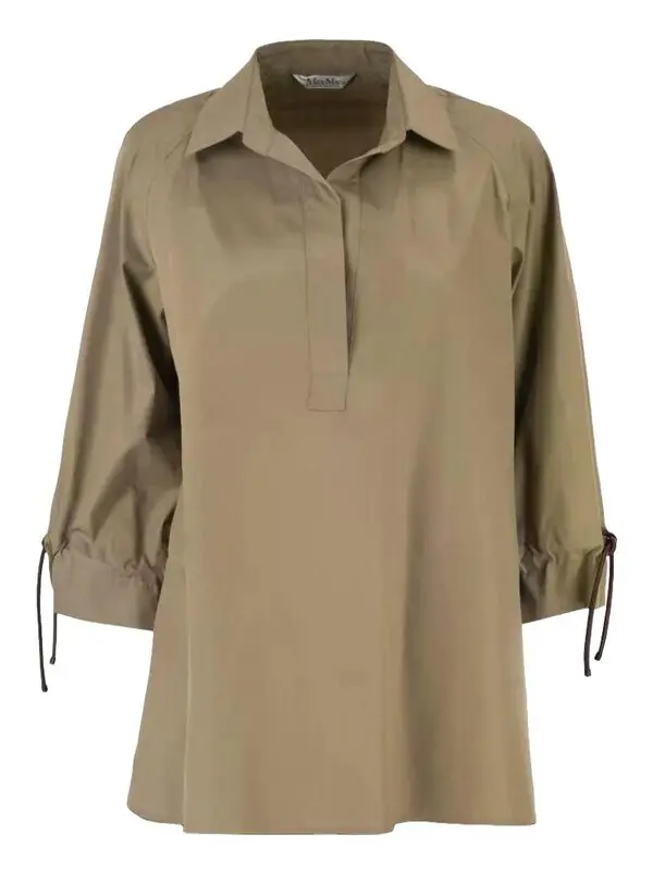 Max Mara Cotton Blouse - Neutrals