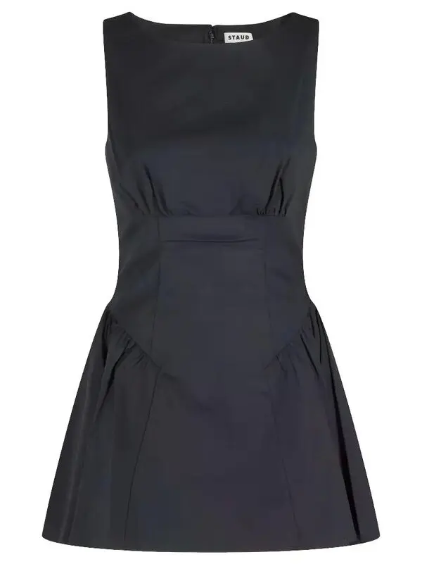 Staud Gwen Mini Dress - Black