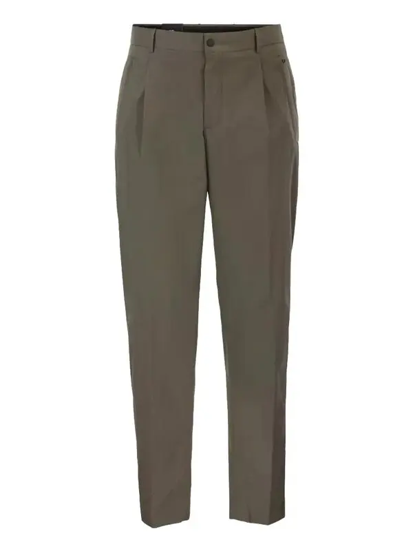 PT TORINO Straight-leg Trousers - Green