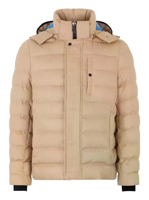 Herno Padded Hooded Jacket - Neutrals
