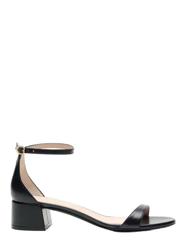STUART WEITZMAN Nudist Ankle-strap Sandals - Black