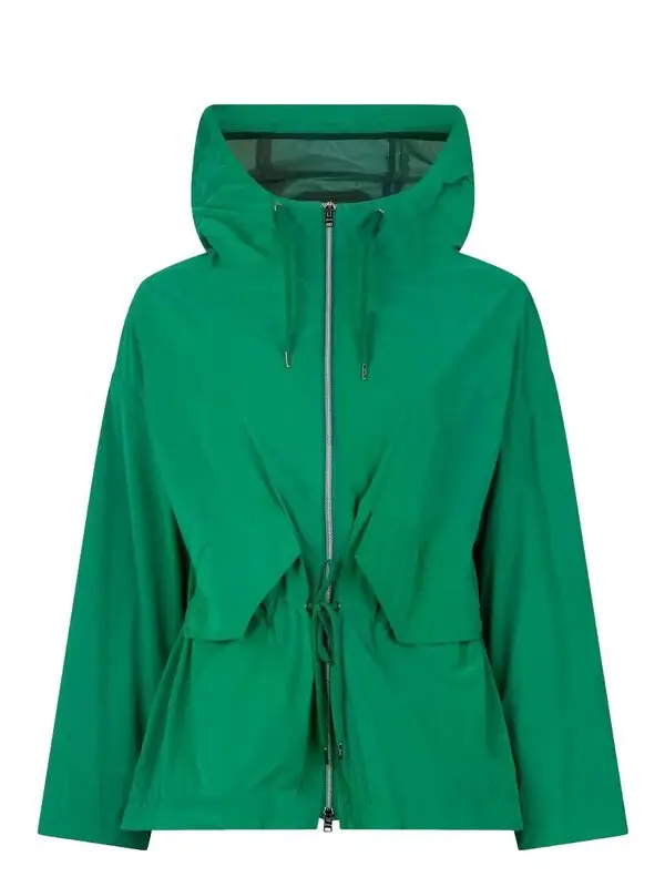 Herno Zip-up Hooded Jacket - Green
