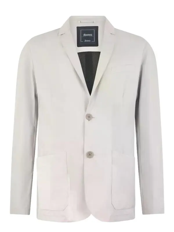 Herno Button-fastening Blazer - White