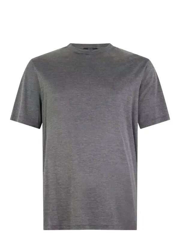 Herno Round-neck T-shirt - Grey