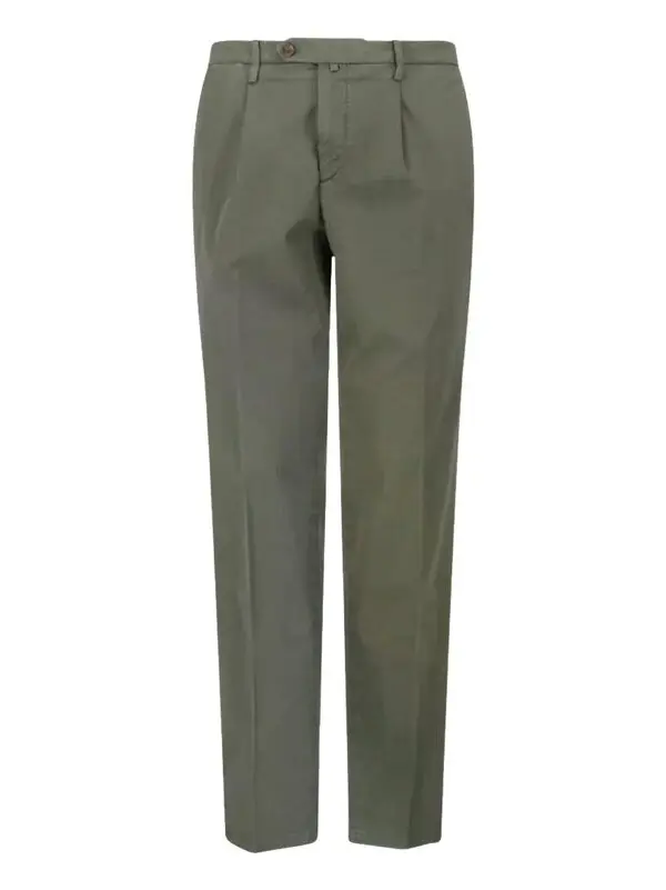 BRIGLIA 1949 Buttoned Trousers - Green