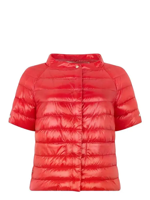 Herno Short-sleeve Puffer Jacket - Red