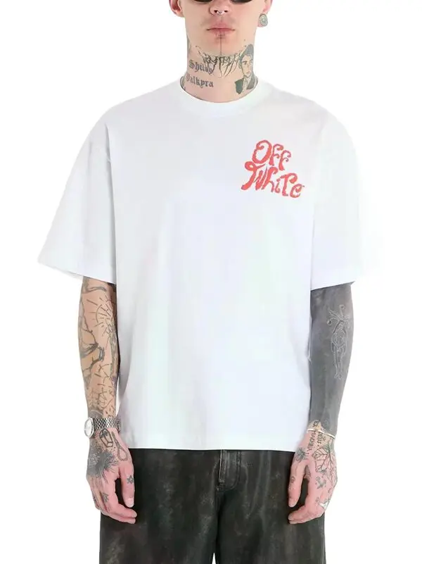Off-White Logo-print T-shirt - White