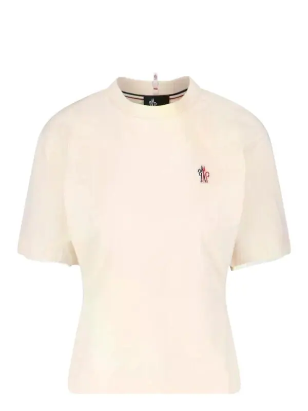 Moncler Logo-patch T-shirt - White