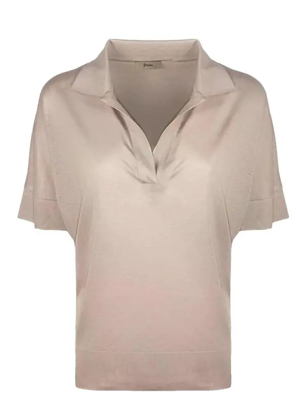 Herno Short-sleeve Polo Shirt - Pink