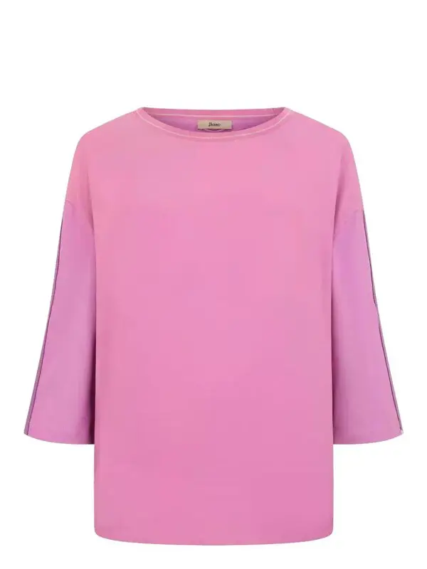 Herno Three-quarter Sleeve Top - Pink