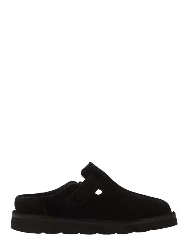 Clarks Solsbury Buckle Strap Sneakers - Black